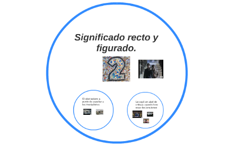 Significado recto y figurado. by Aster Navas on Prezi