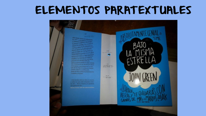 ELEMENTOS PARATEXTUALES by karla requena on Prezi