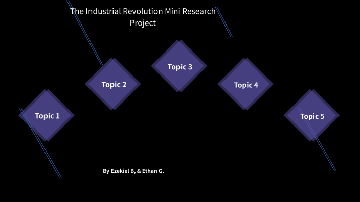 The Industrial Revolution Mini Research Project by Ezekiel Barracomonte ...