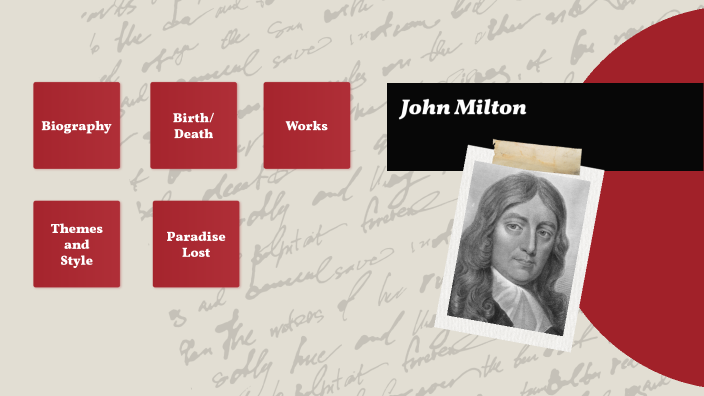 John Milton by Antonio Taibi on Prezi