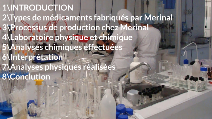 Présentation de l'entreprise Merinal et de ses médicaments by Mellah ...
