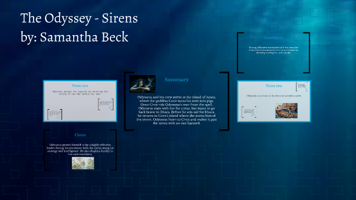 The Odyssey Sirens Song