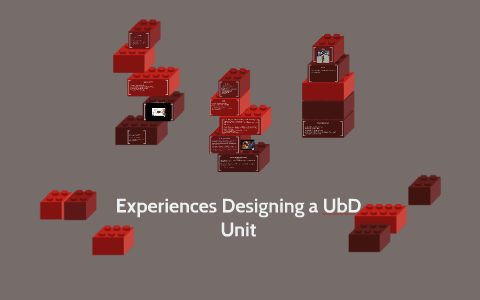 Designing a UbD Unit by Travis Arnold on Prezi