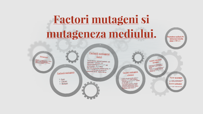 Factori mutageni si mutageneza mediului. by georgescu vladutz on Prezi