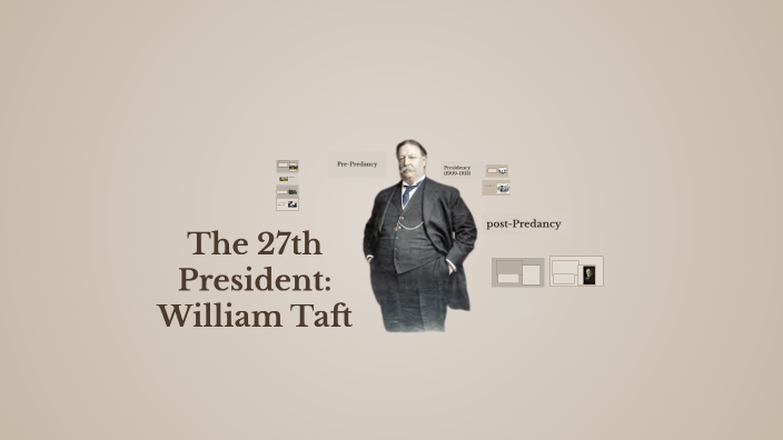 The 27th President: William Taft by Addie Woodard on Prezi