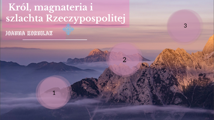 Król, magnateria i szlachta Rzeczypospolitej by Joana Kornilak on Prezi