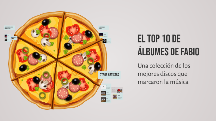 EL TOP 10 DE ÁLBUMES DE FABIO by Fabio Suarez on Prezi