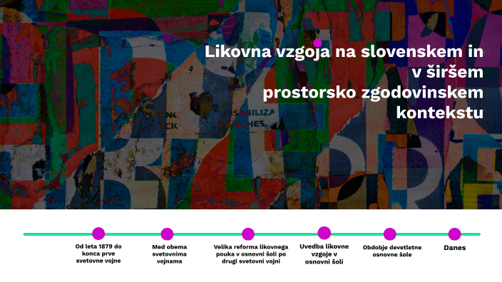 Likovna vzgoja na slovenskem in v širšem prostorsko zgodovinskem ...