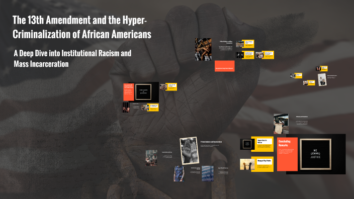 The 13th Amendment and the Hyper-Criminalization of African Americans ...