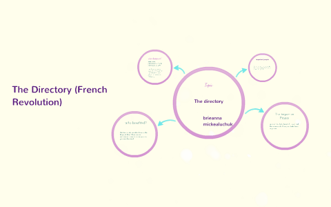 The Directory (French Revolution) by rikki sanderson