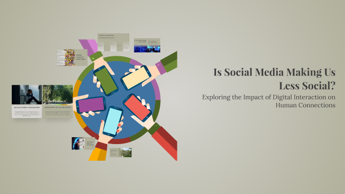 Is Social Media Making Us Less Social? by Vaishnavi Patel on Prezi