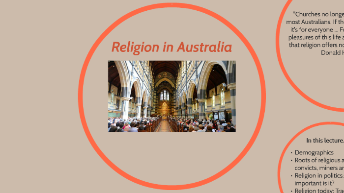 Religion in Australia by Bron L on Prezi