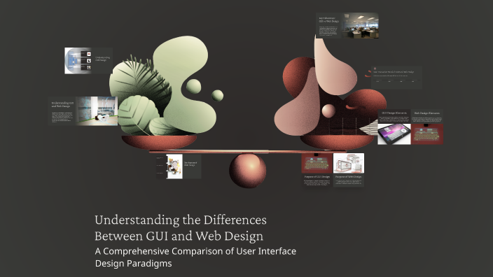 Understanding the Differences Between GUI and Web Design by Nareyan S ...