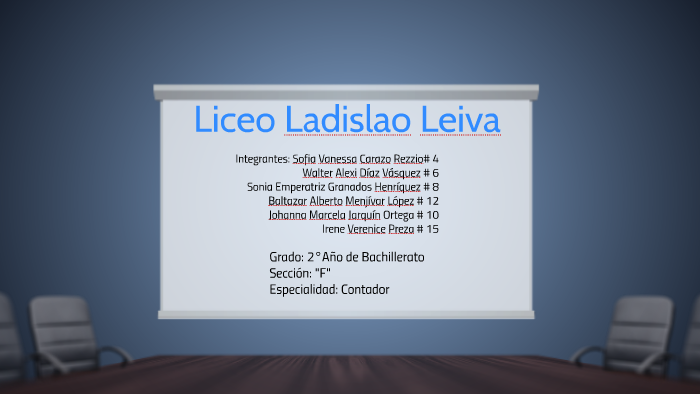 liceo ladislao leiva by Sofia Carazo on Prezi