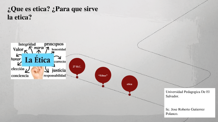 ¿Que es etica? ¿Para que sirve la etica? by Vladimir Ramirez on Prezi