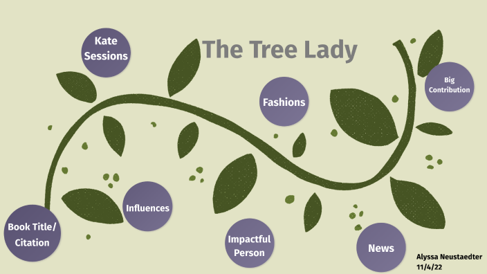 The Tree Lady by Alyssa Neustaedter on Prezi