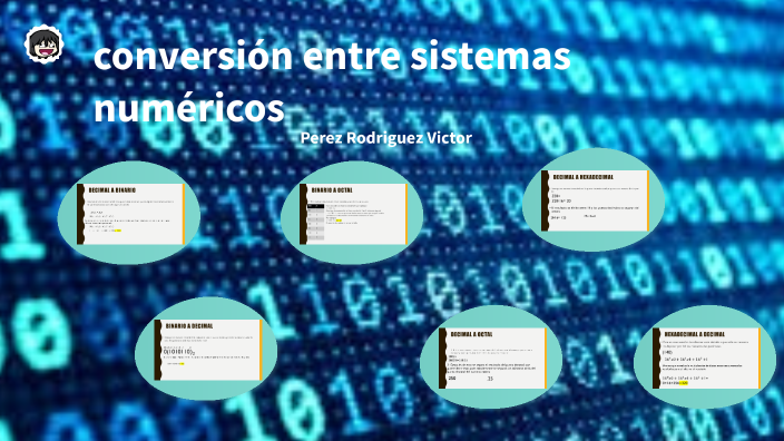 conversion entre sistemas numericos by Victor Manuel Perez Rodriguez on ...