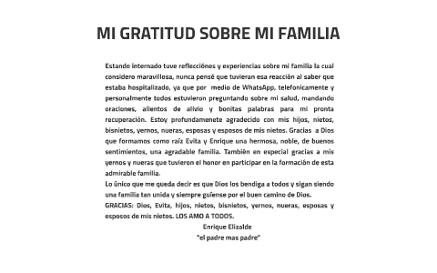 MI GRATITUD SOBRE MI FAMILIA by on Prezi