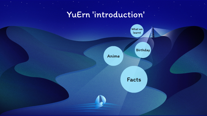 Introduction presentation by Tan Yu Ern on Prezi