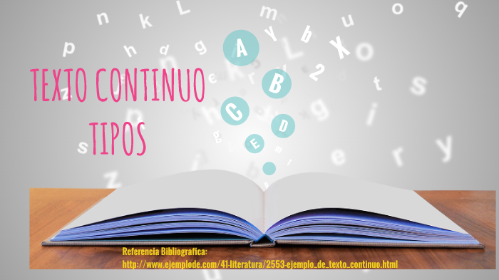 texto continuo tipos by viviana magno on Prezi