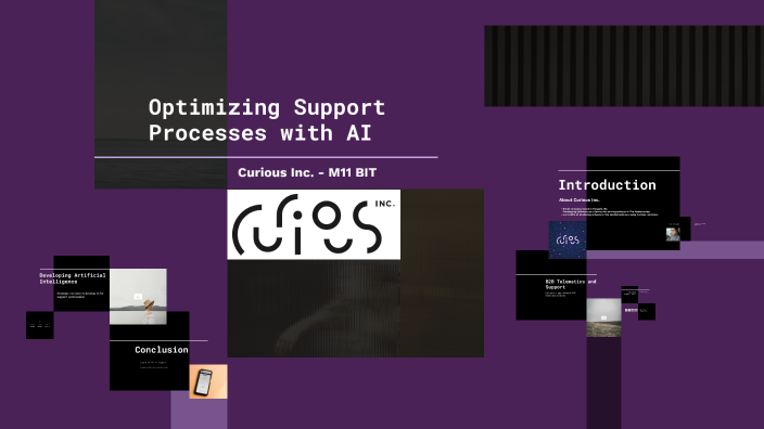 Optimizing Support Processes with AI by Tudor Munteanu on Prezi