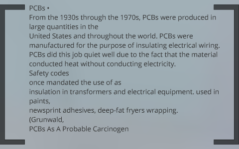 Anniston, Alabama PCB Poisoning by shontia tate on Prezi