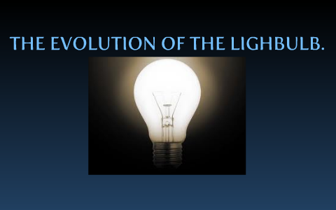 The Evolution of the Lightbulb by Brett Gannaway on Prezi