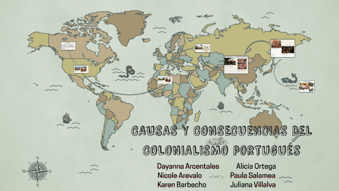 CAUSAS Y CONSECUENCIAS DEL COLONIALISMO PORTUGUES by anahi villalva on Prezi