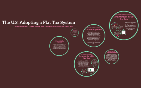The U.S. Adopting a Flat Tax System by Morgan Brown on Prezi