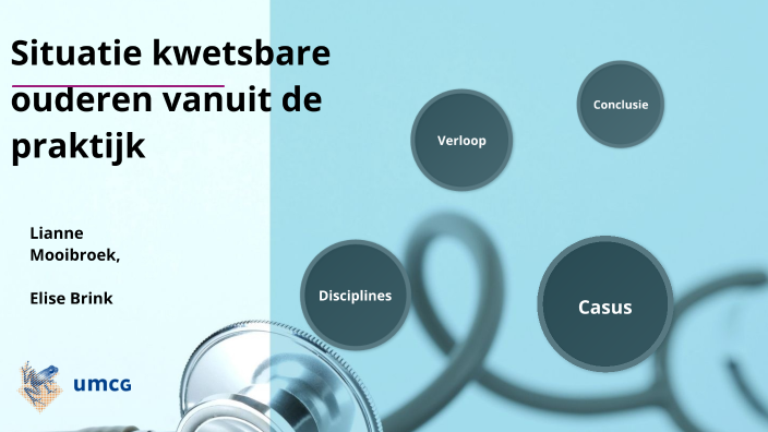 casus keuzedeel kwetsbare ouderen by Elise Brink on Prezi