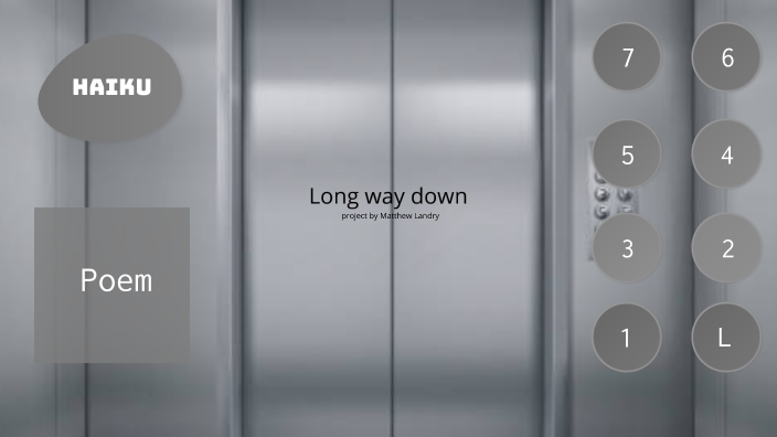 Long Way Down - Project by MATTHEW LANDRY on Prezi