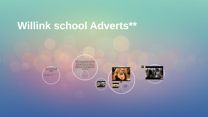 Willink school Adverts** by Mrs McDonald on Prezi