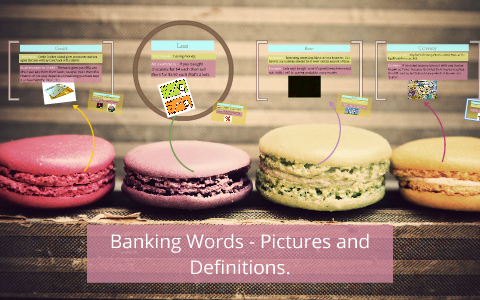 Banking words - Pictures and Definitions. by 2 sweg 4 u on Prezi