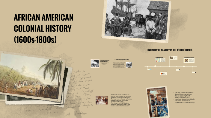 AFRICAN AMERICAN COLONIAL HISTORY by Kayla Bell on Prezi