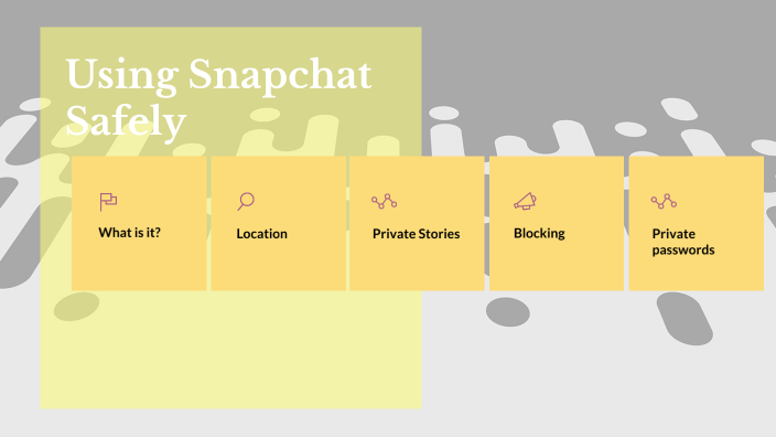 Snapchat Safety by Grace Andrew on Prezi