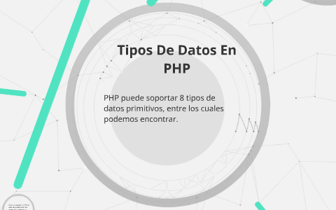Tipos De Datos En PHP by luis mercado