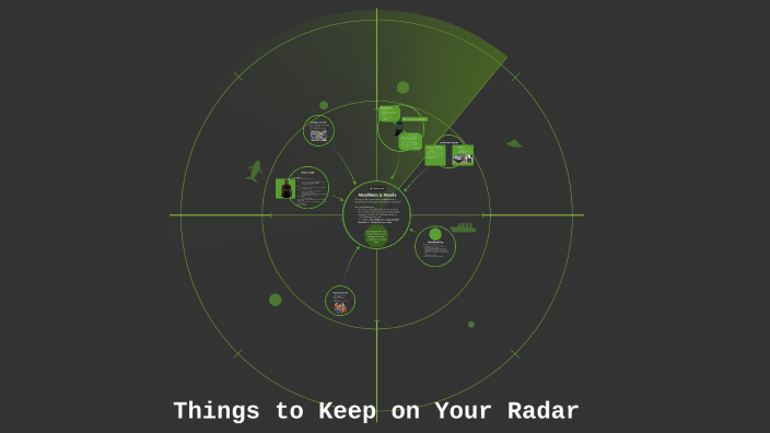 Things to Keep on Your Radar by Camille Carson on Prezi