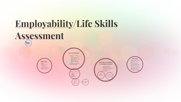 Employability/Life Skills Assessment (18-21 Transition) by Monica ...