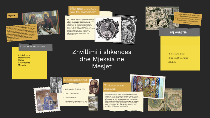 Zhvillimi i shkencave dhe Mjeksia by Eron Makica on Prezi
