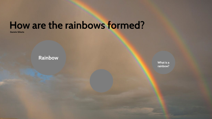 How are the rainbows formed? by Danielė Šlikaitė on Prezi