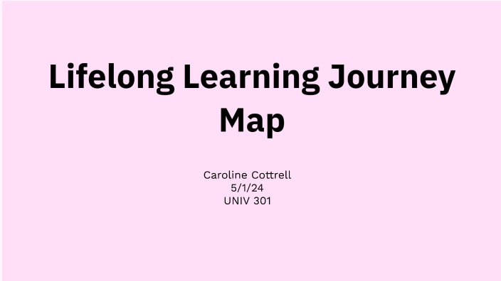 Lifelong Learning Journey Map by Caroline Elise Cottrell on Prezi