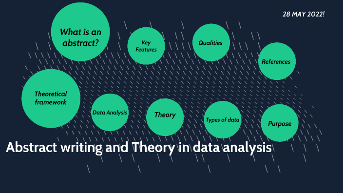 Writing an abstract and theory in data analysis by Caroline Ngamlana