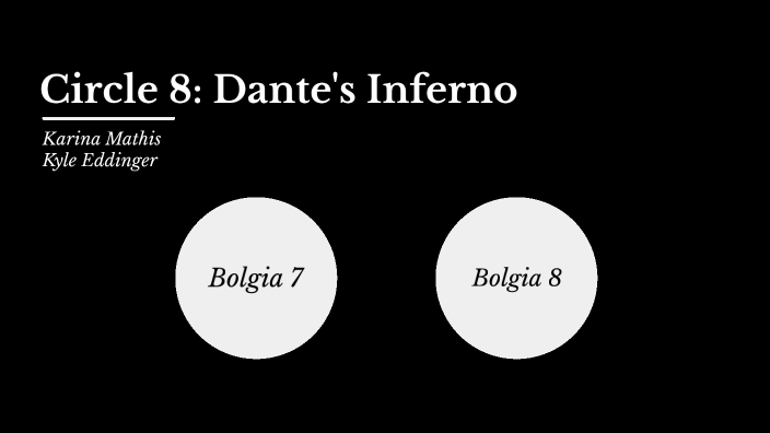 Dante's Inferno circle 8 Bolgias 7-8 by karina mathis on Prezi