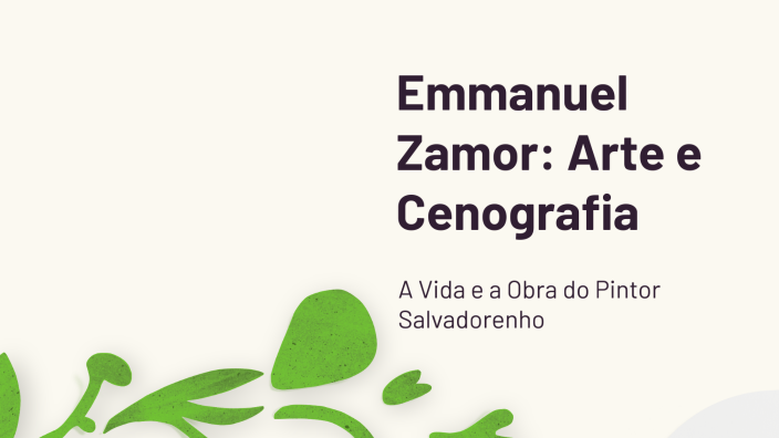 Emmanuel Zamor: O Pintor das Paisagens by Ray on Prezi