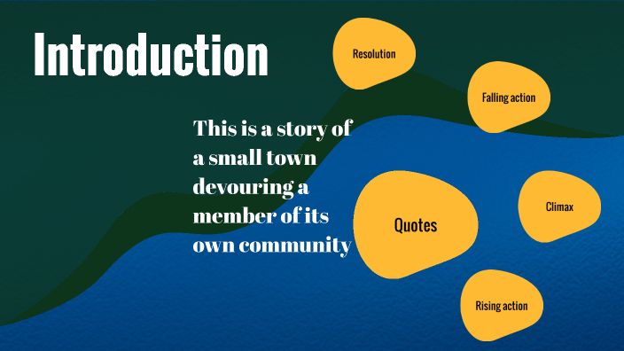 "The Lottery" Plot Diagram by Ali Ireland on Prezi