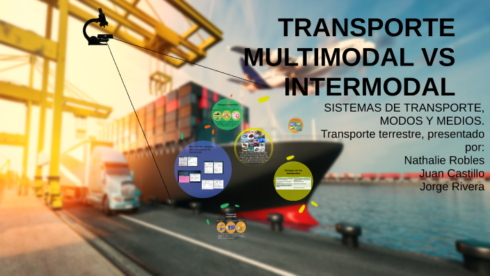 Transporte Multimodal Vs Intermodal By Nathalie Robles On Prezi