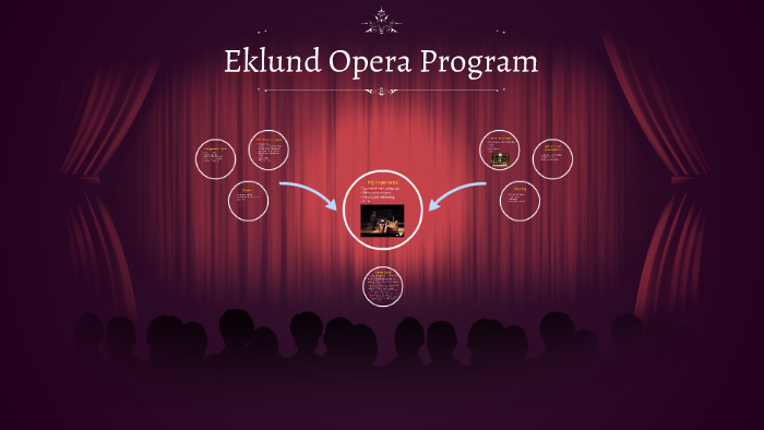 Eklund Opera Program by Rachel Harrison