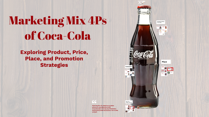 Marketing Mix 4Ps of Coca-Cola by Sitaresmi Sulistiyani on Prezi
