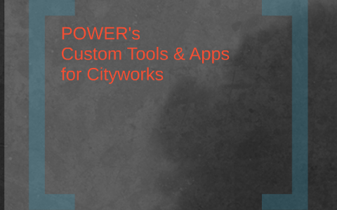 Clallam ArcFM Designer_Cityworks Integration by Power Mpd on Prezi