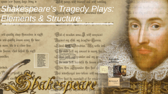 Shakespeare's Tragedy Plays: Elements & Structure. by Sarah Coleman on ...